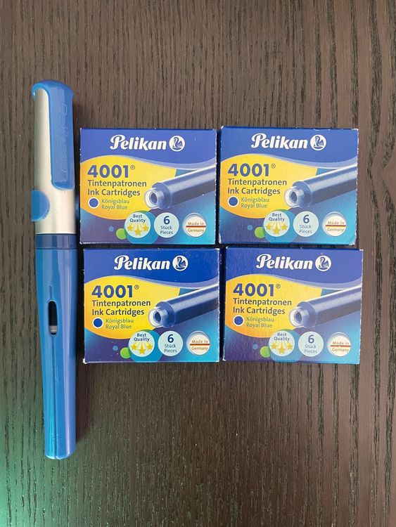 Pelikan Füller + 26 Patronen (Gebraucht) in für CHF 1 – mit Lieferung ...