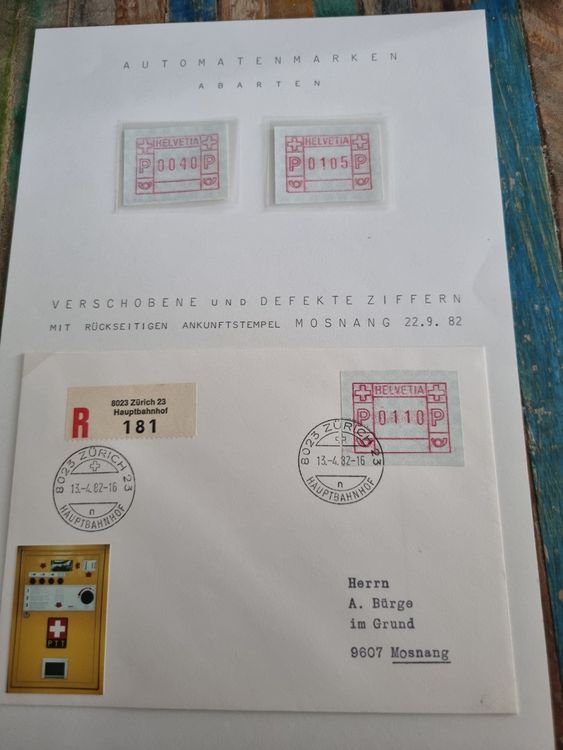 1982 ATM Abarten (Gebraucht) in Arni AG für CHF 5 – mit Lieferung auf Ricardo kaufen