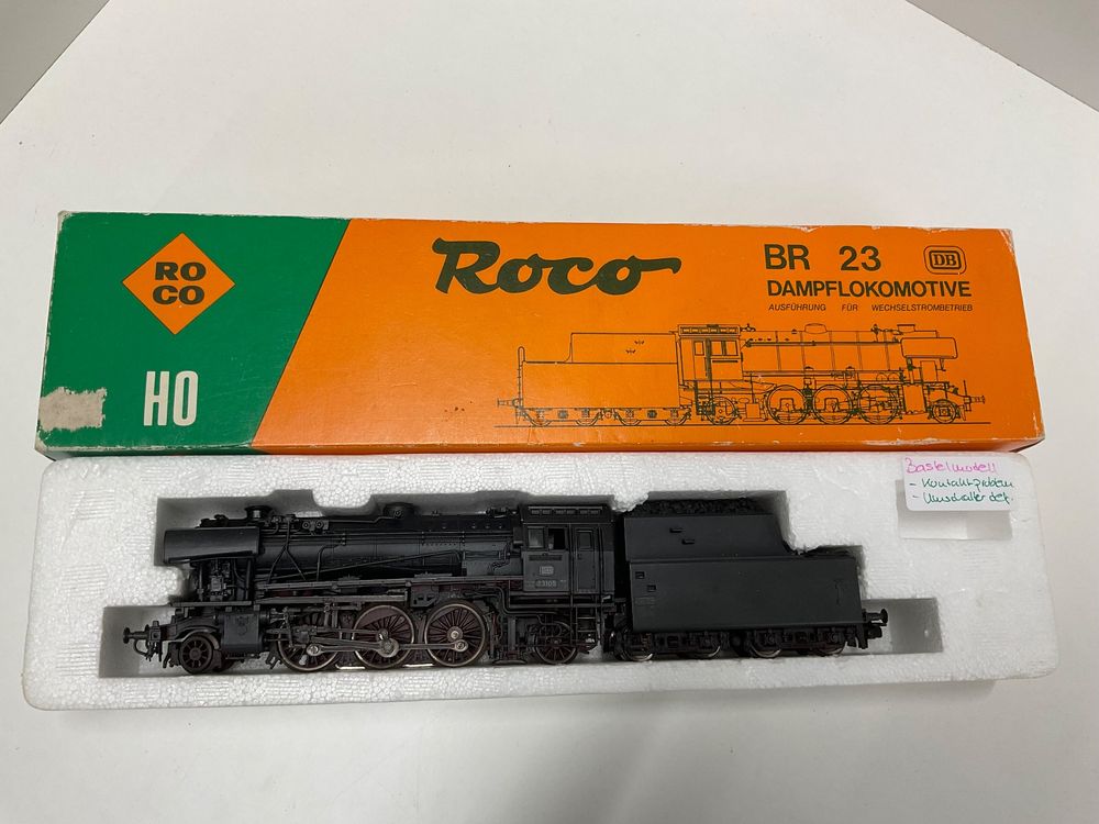Roco H0 14120, BR 23 DB Dampflokomotive - defekt AC (Defekt) in Chur ...