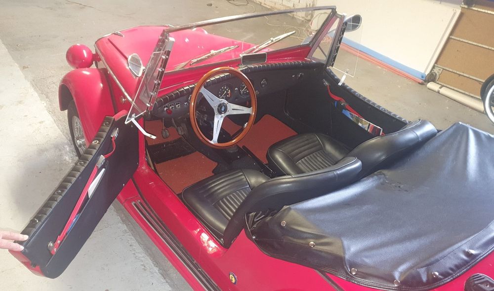 Siata Spring (Fiat 850), seltenes Oldtimer Cabrio, 1969 (Gebraucht) in ...