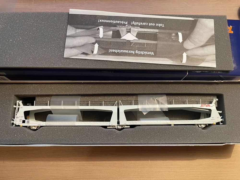 Roco 66534: Autotransportwagen STVA, neu (Neu (gemäss Beschreibung)) in ...