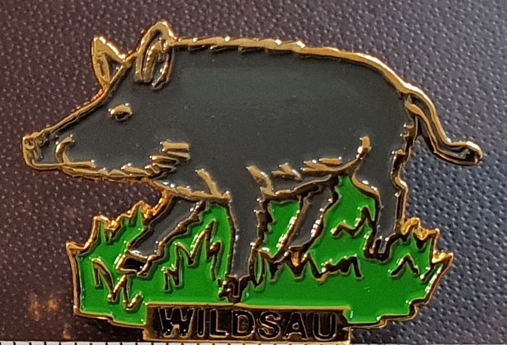 R952 - Pin Wildschwein Wildsau Sau Schwein (Gebraucht) in Reinach BL ...