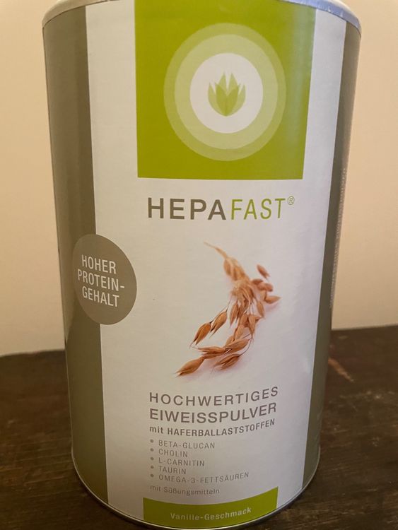 Hepafast/hochwertiges Eiweisspulver/Vanille | Kaufen auf Ricardo