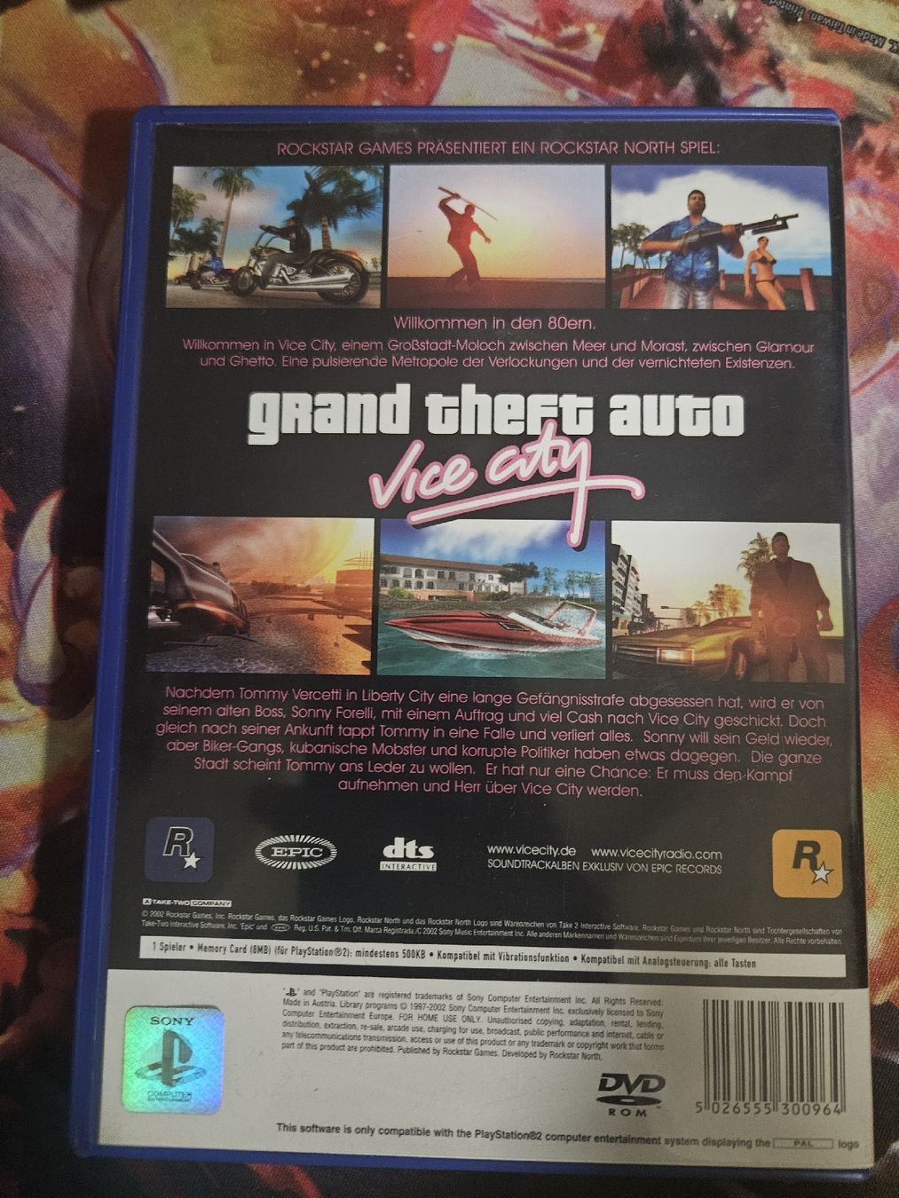 Grand Theft Auto Vice City PS2 - Top Zustand! Retro Game (Gebraucht) in ...