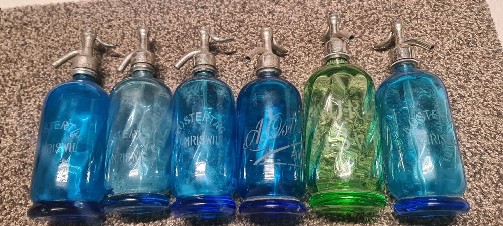 Syphonflasche/Syphon/Siphon/Flasche/Reklame/Glas/Antik/Deko | Kaufen ...