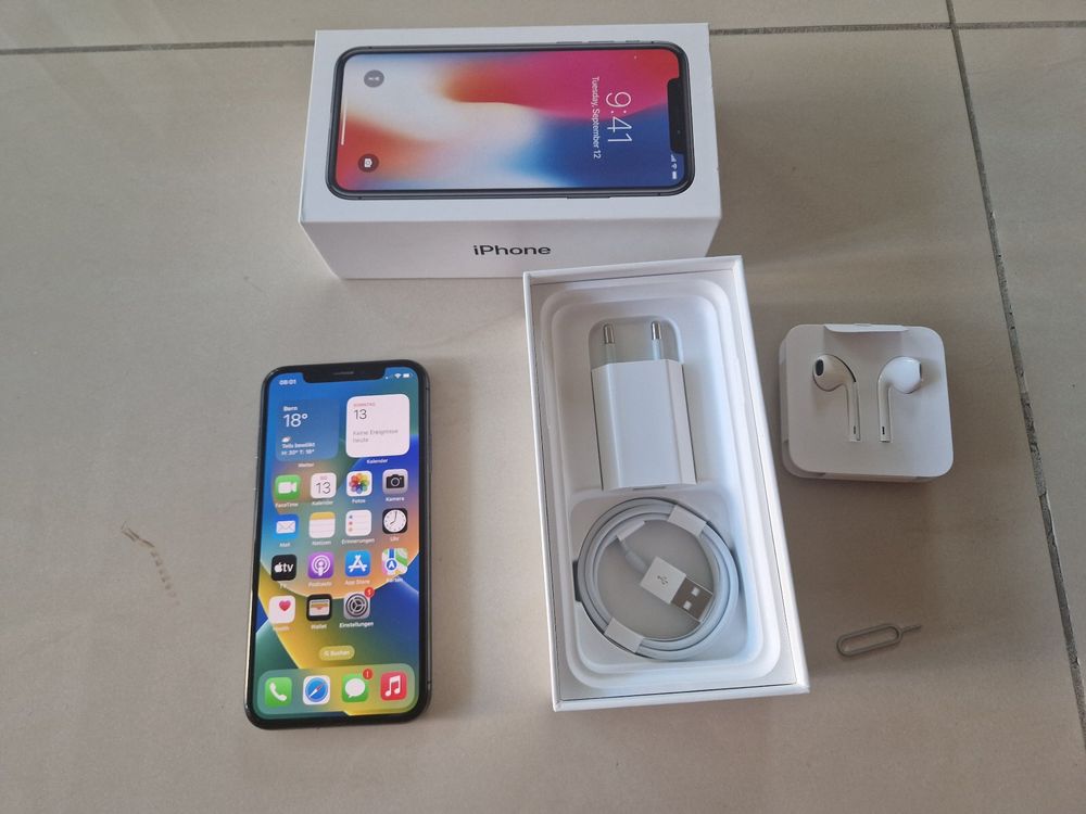 iPhone X 256GB Space Gray 2339 | Kaufen auf Ricardo