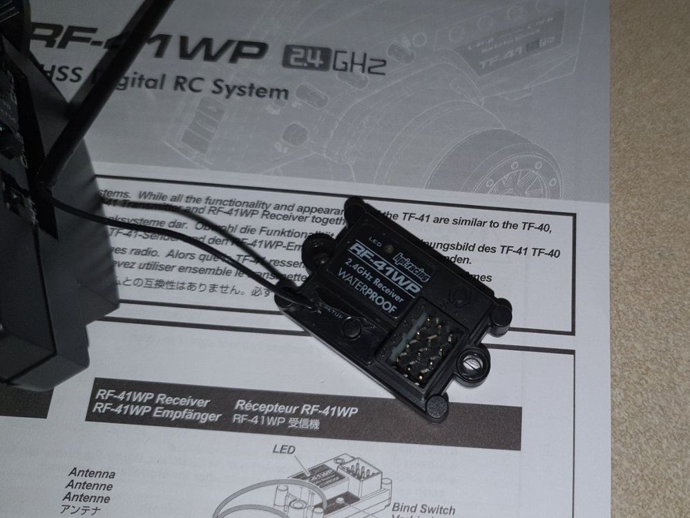 HPI TF-41 Fernsteuerung und RF-41WP Empfänger ab CHF 1.00!!! (Neu und ...