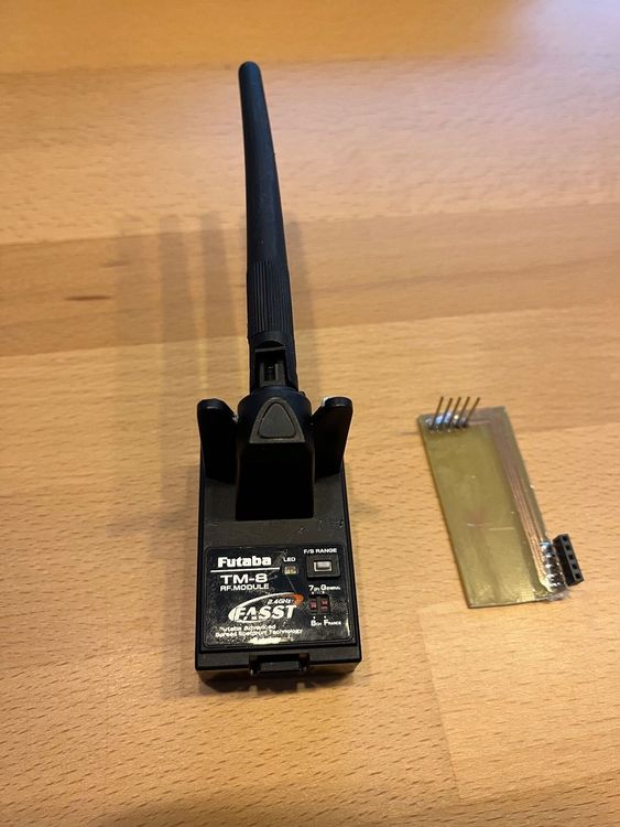 Futaba TM8 Modul (Fasst) mit Adapter z.B für Frsky Sender (Gebraucht ...