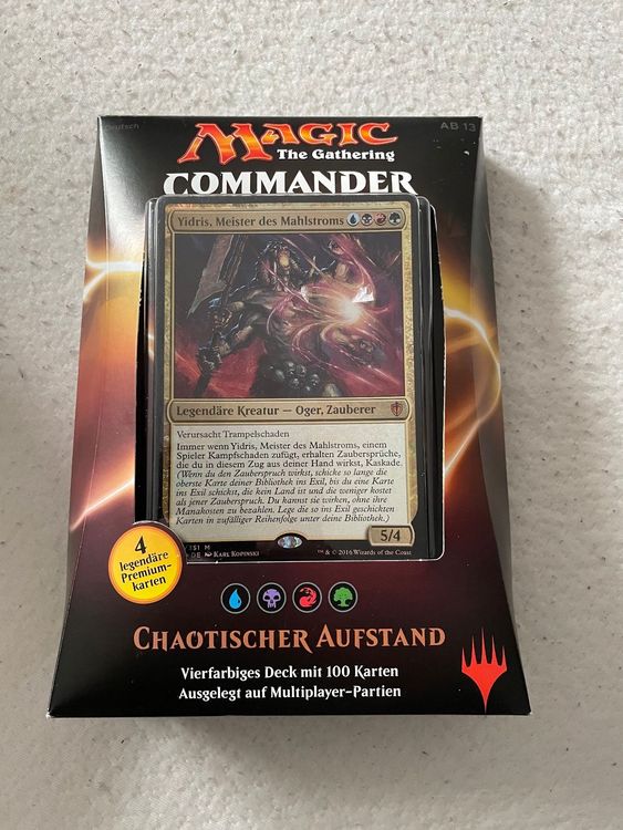 Magic the Gathering Commander 2016 Neu (Neu und originalverpackt) in ...