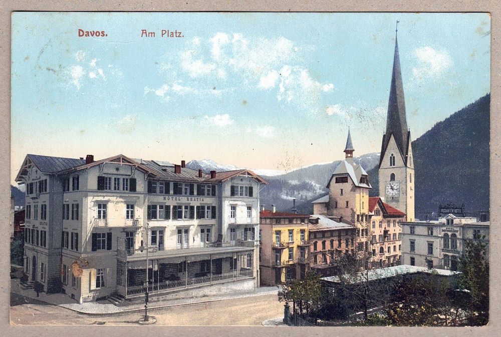 Davos 1908, am Platz | Kaufen auf Ricardo