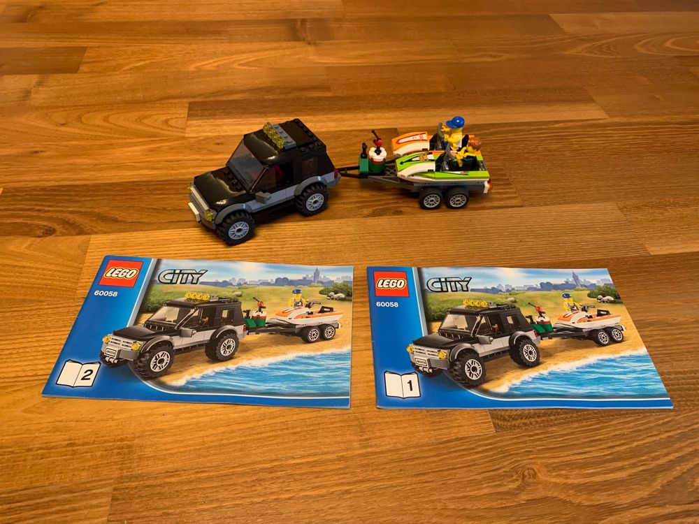 LEGO City Geländewagen mit Wasserfahrzeugen Nr. 60058 | Kaufen auf Ricardo