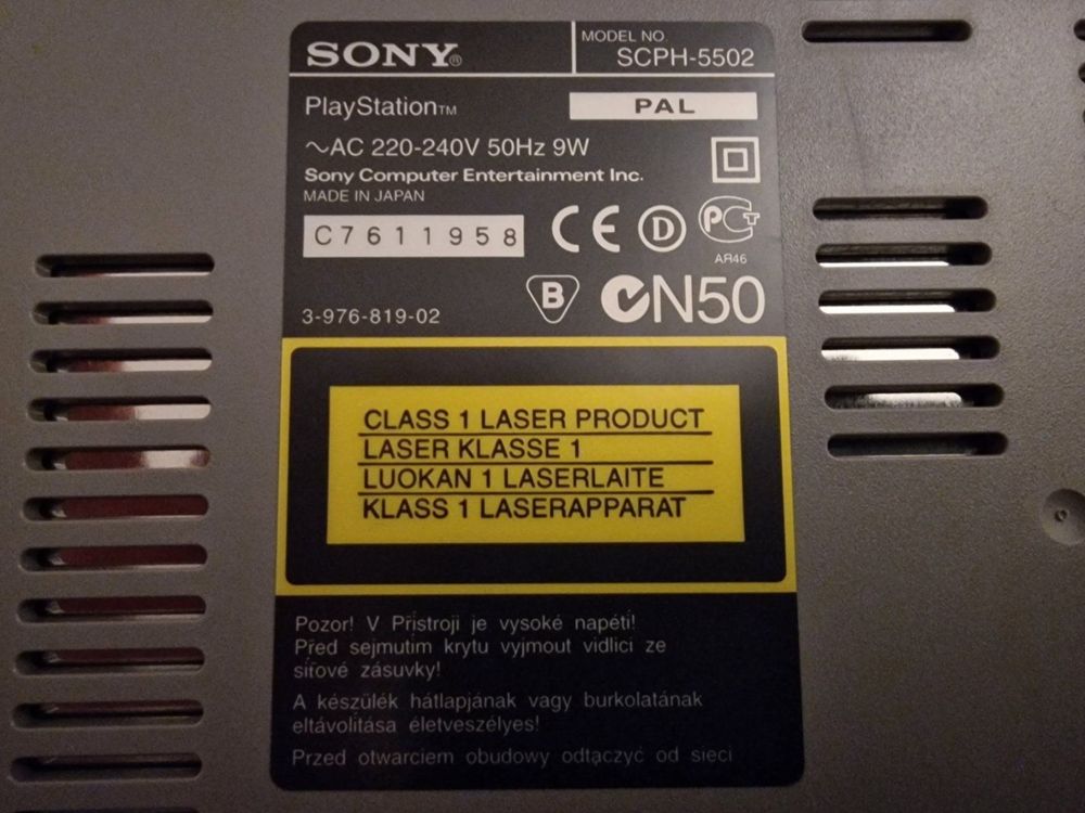 Spielkonsole Sony Playstation 1 (SCPH-5502) | Kaufen auf Ricardo