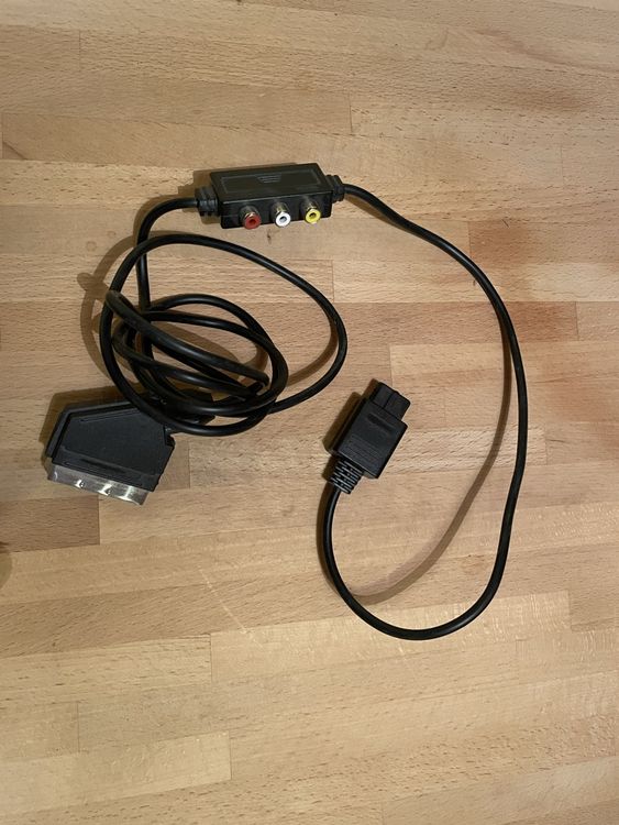 Scart Kabel Super Nintendo für TV Anschluss Konsole (Gebraucht) in ...