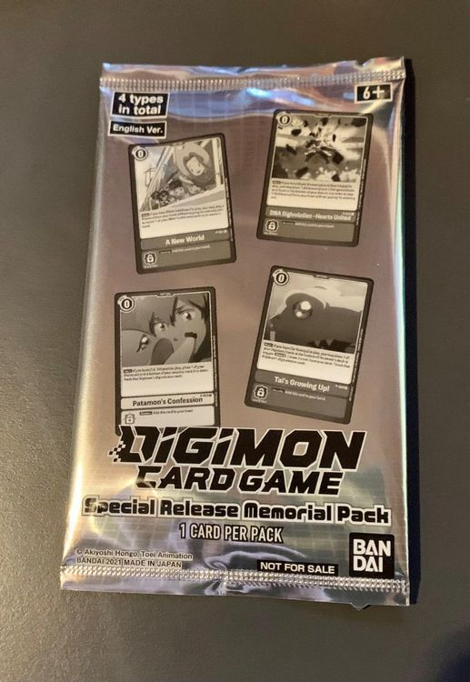 Digimon Card Game - Special Release Memorial Pack (Neu und originalverpackt) in Plasselb für CHF ...