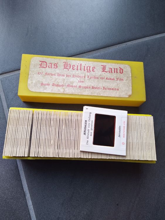 Kodak antike Diaserie "Das heilige Land" (Gebraucht) in Hochfelden für CHF 1 – mit Lieferung auf ...