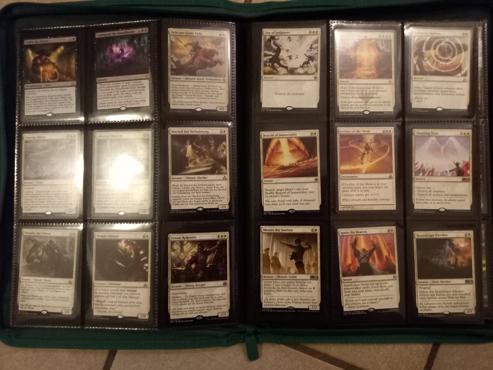 Magic the Gathering Ordner mit 258 rare und mythic Karten | Kaufen auf Ricardo