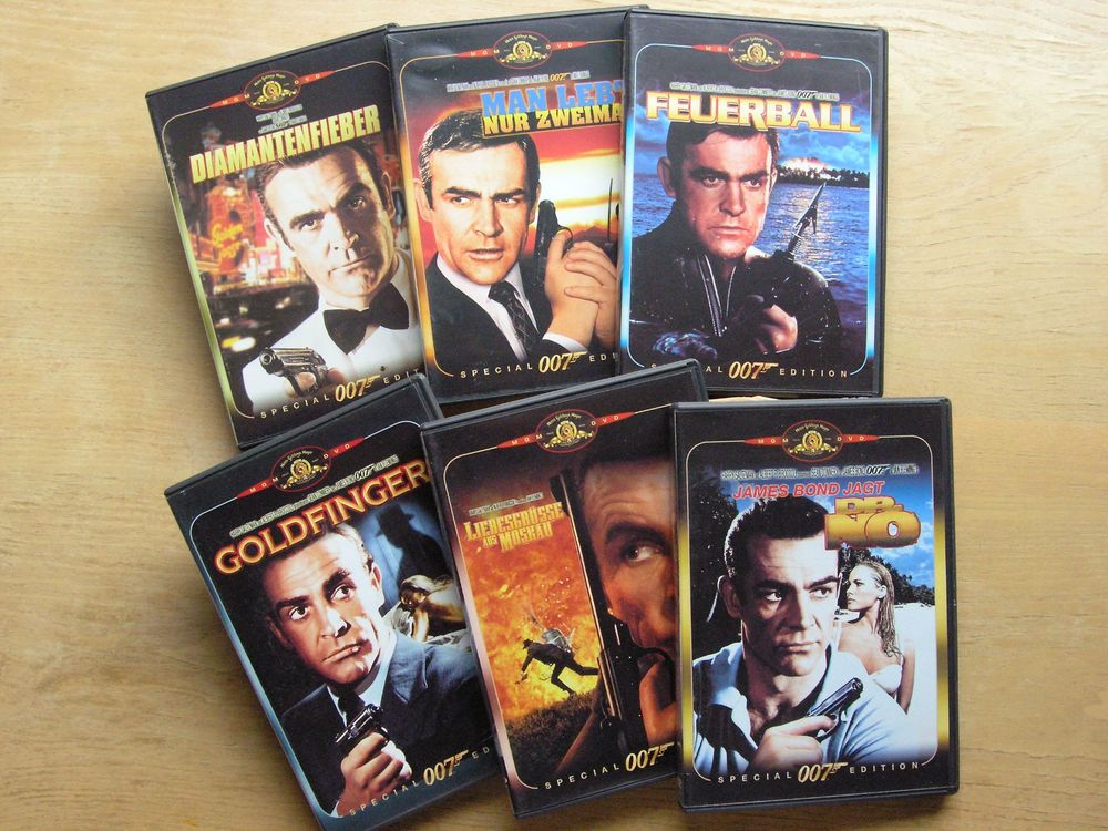 JAMES BOND MGM 007 COLLECTION SEAN CONNERY EDITION (Gebraucht) in Zuzwil SG für CHF 24.5 – mit ...