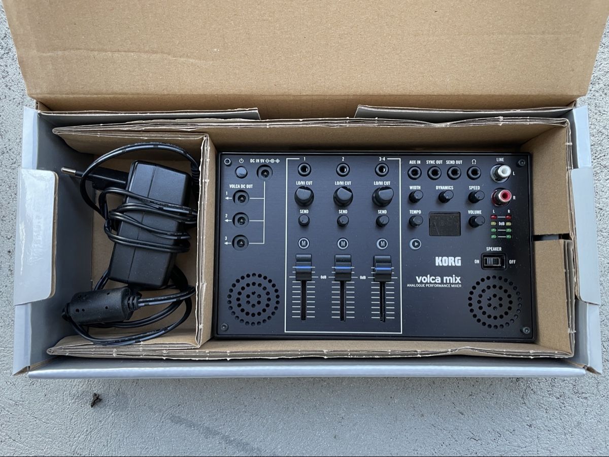Korg Volca Mix Analoger Performance Mixer - Top Zustand! (Neu (gemäss ...