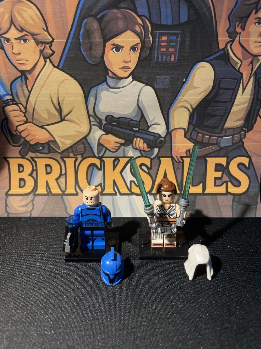 Star Wars Figur Rey Senate Guard Clone Trooper Lego-Komp. (Neu (gemäss ...