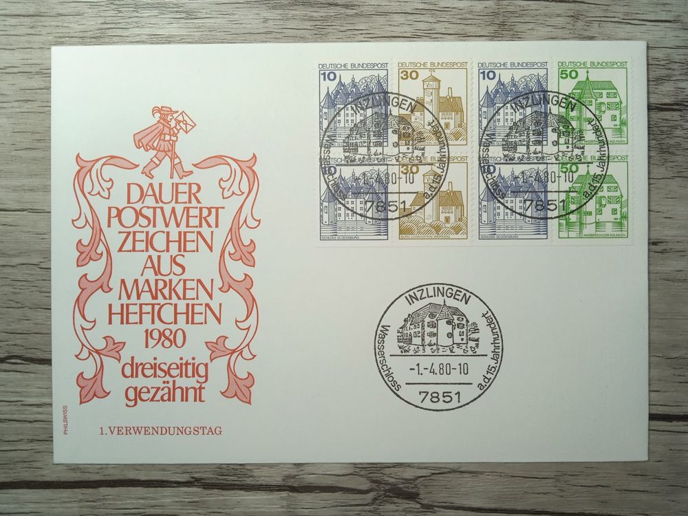 TR43 Enveloppe + Timbre Allemagne 1980 | Kaufen auf Ricardo