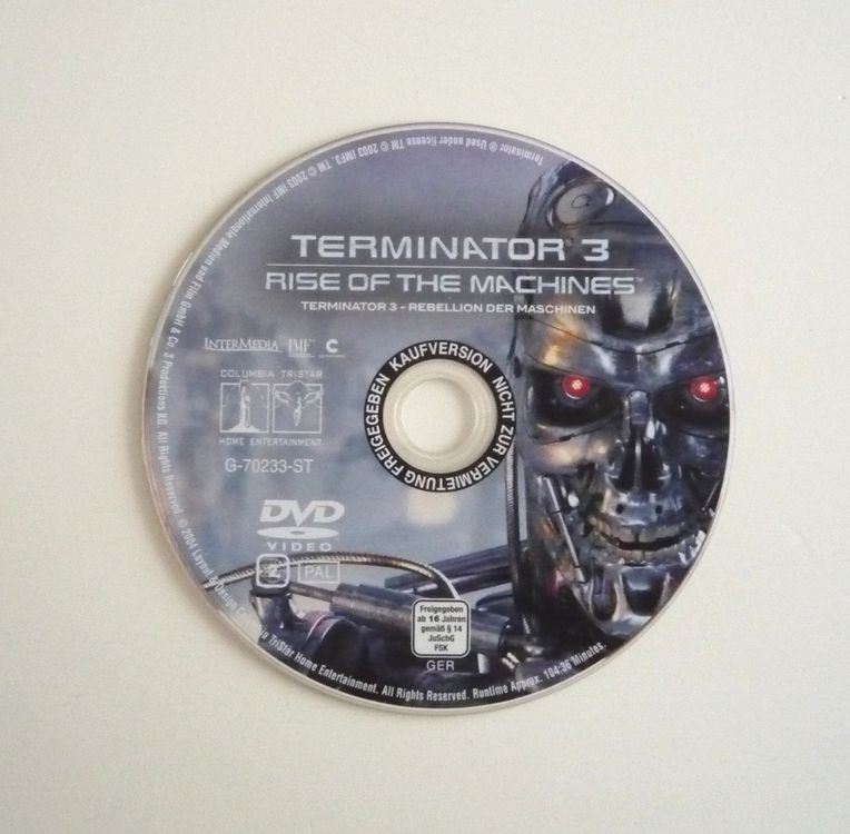 Terminator 3 (Nur DVD-Disc) Arnold Schwarzenegger | Kaufen auf Ricardo