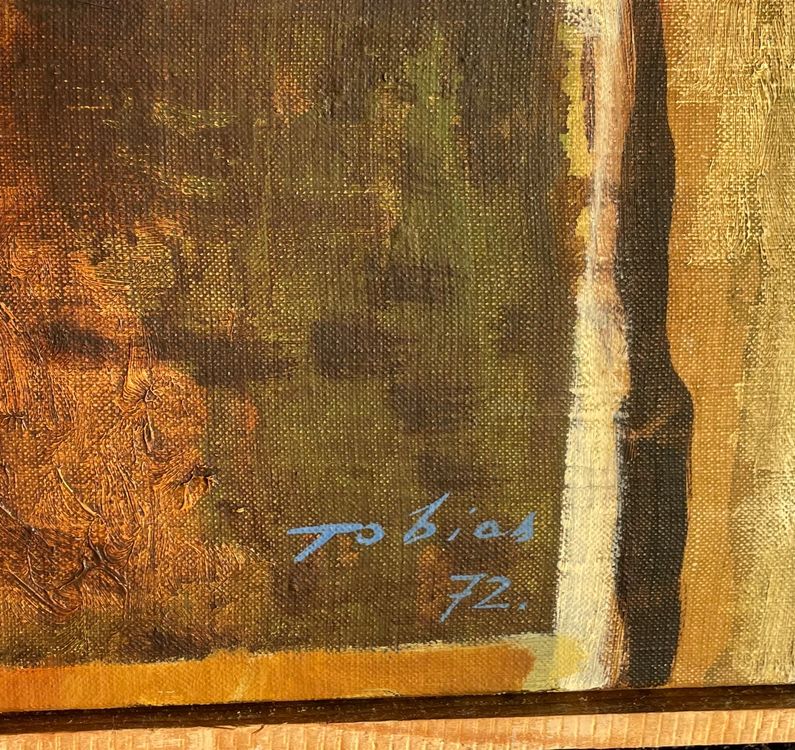 Tobias Schiess (1925-2006) grosses Gemälde (Gebraucht) in für CHF 155 ...