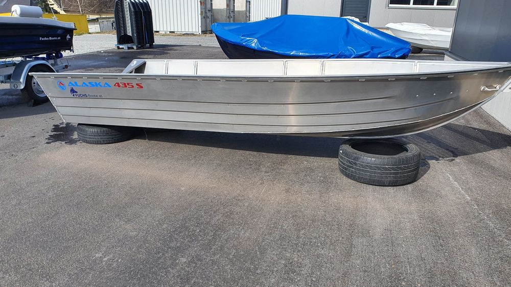 neu 435S Alu Boot Fischerboot Aluminium Angelboot Ruderboot (Neu und ...