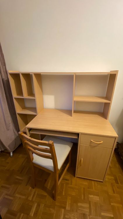 Bureau en bois multiples rangements très pratique (Gebraucht) in Genève ...