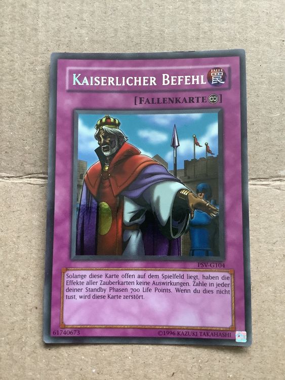 Yu Gi Oh Kaiserlicher Befehl (PSV-G104) (Gebraucht) in Russikon für CHF 1 – mit Lieferung auf ...