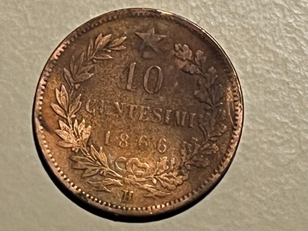 2X 10 Centesimi/1x 5 Centesimi/3x 5 centesimi Napoleon (Usato) a ...