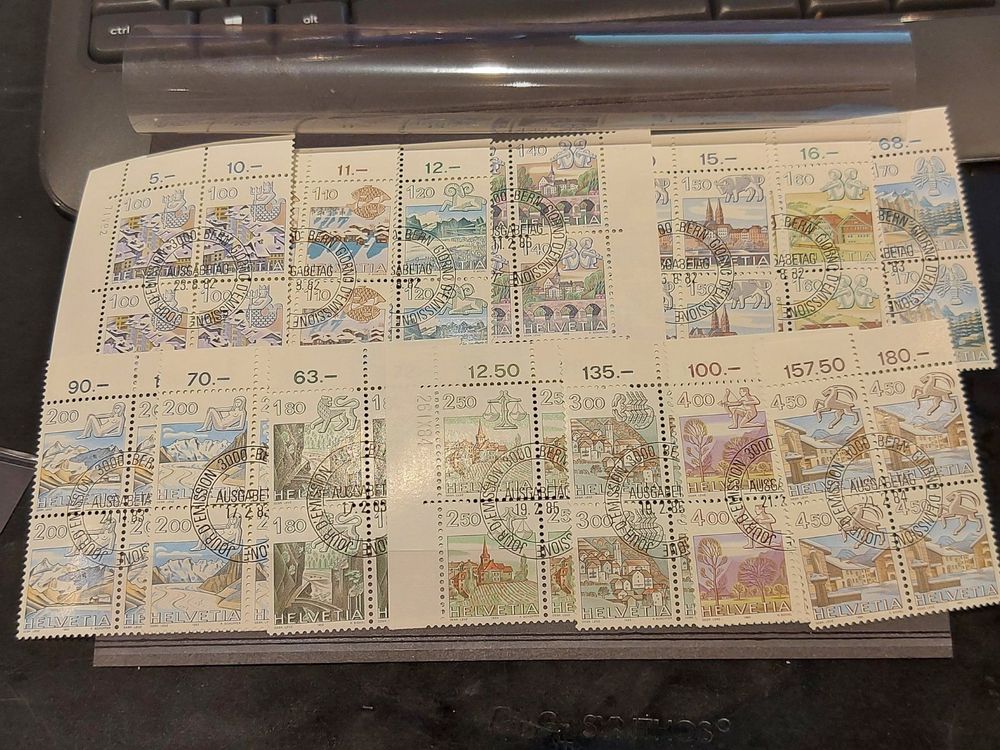 4er VB-Serie Tierkreiszeichen 1982-86 ET | Kaufen auf Ricardo