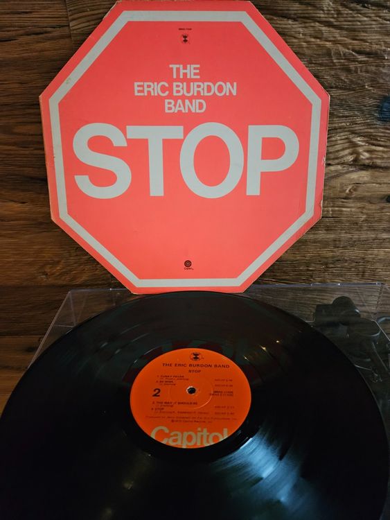Vinyl Schallplatte The Eric Burdon Band STOP 1975 (Gebraucht) in ...