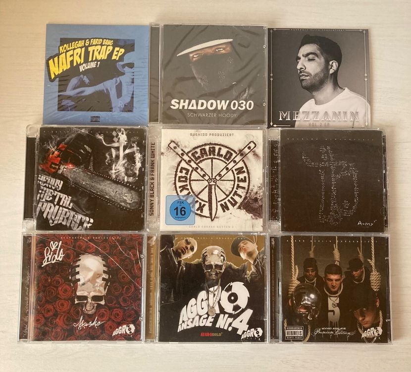 8 Rap CD's ab 1.- | Kaufen auf Ricardo