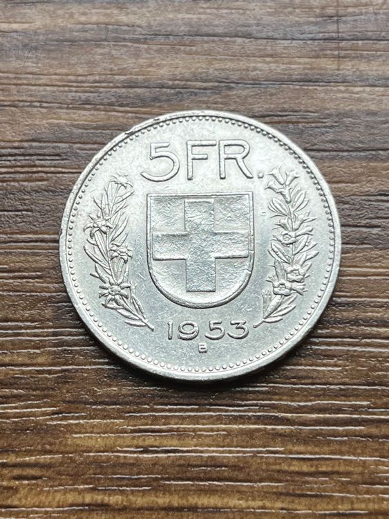 5 Franken 1953 | Kaufen auf Ricardo