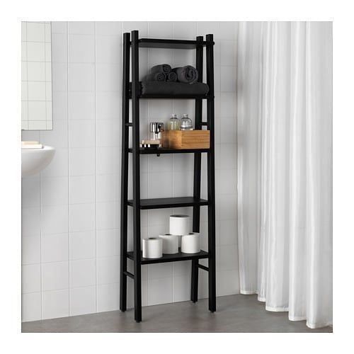 Ikea Vilto Badregal schwarz wie Neu | Kaufen auf Ricardo