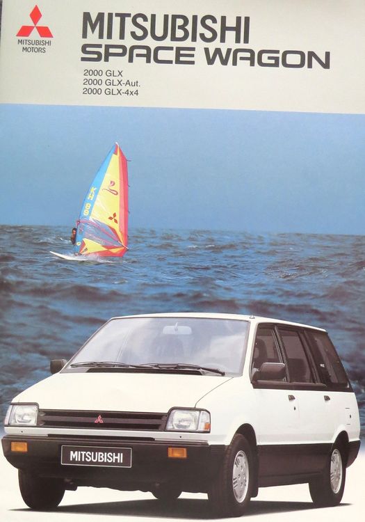 Prospekt Mitsubishi Space Wagon von 1988 | Kaufen auf Ricardo