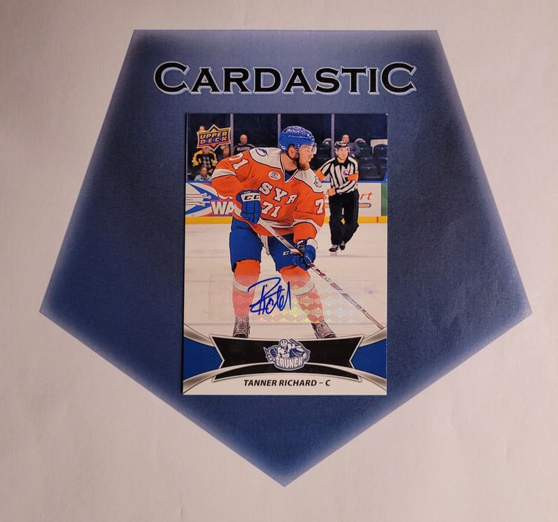 Tanner Richard AHL 2016-17 Autograph Servette Genève Genf (Gebraucht ...