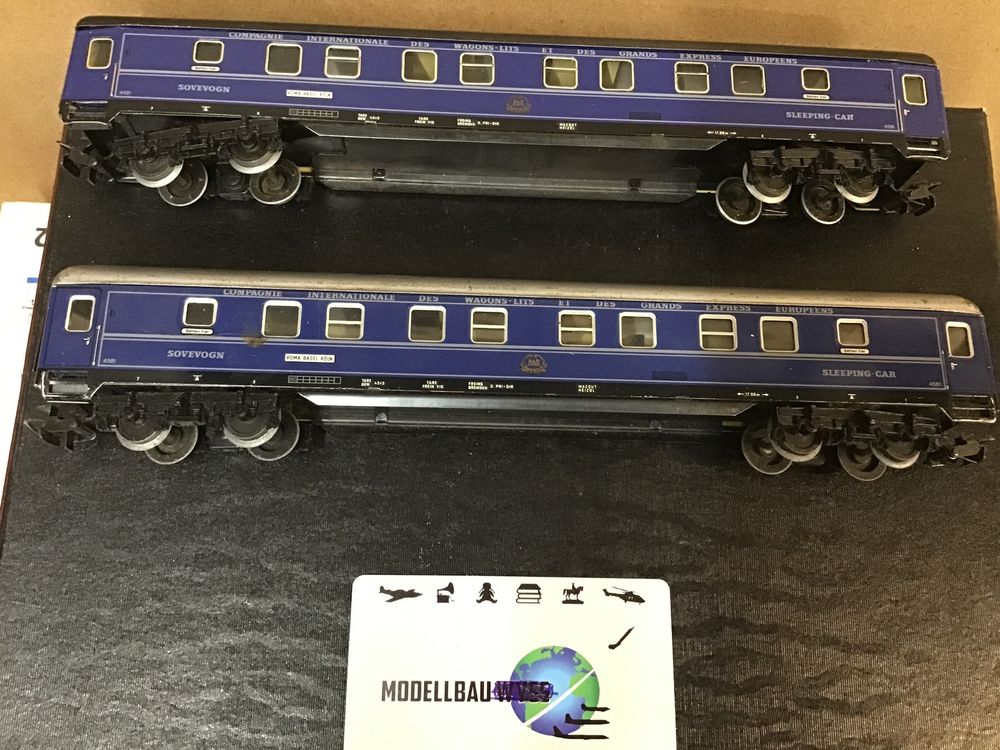 2x Schlafwagen CIWL Sovevogn H0 Märklin | Kaufen auf Ricardo