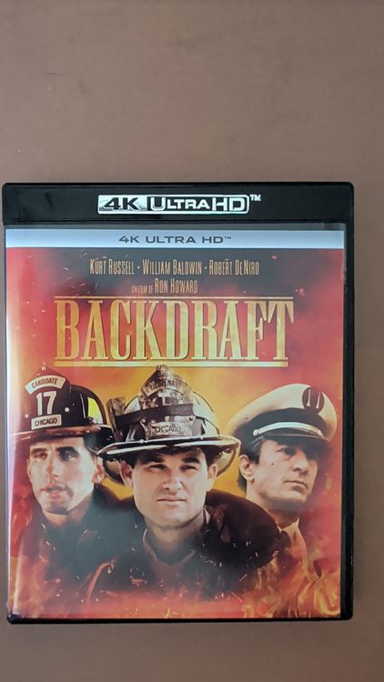 Backdraft - Film Culte en 4K Ultra HD - DVD Blu-ray parfait (Neuf (Voir description)) à Renens ...