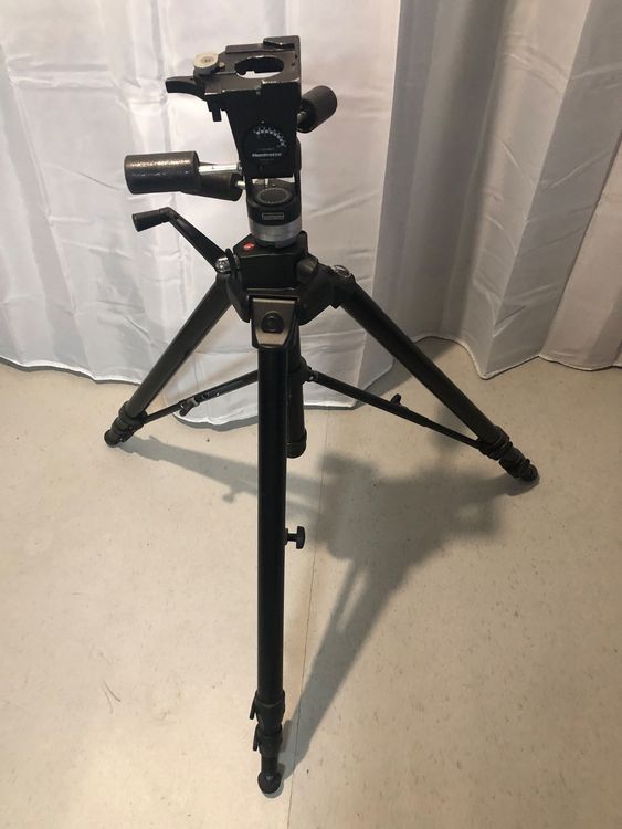 Trépied Manfrotto 475B et tête 029 MK2 pour chambre 4x5 (Gebraucht) in ...