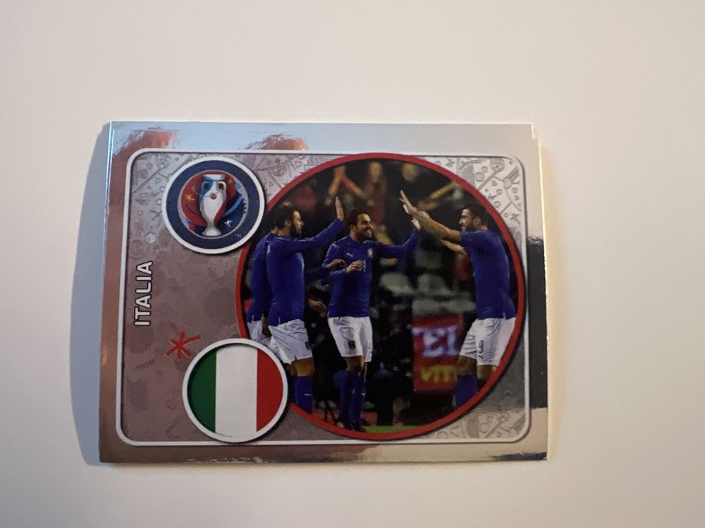 Panini Frankreich EM 2016 Italien Mannschaft Glitzerbild | Kaufen auf ...