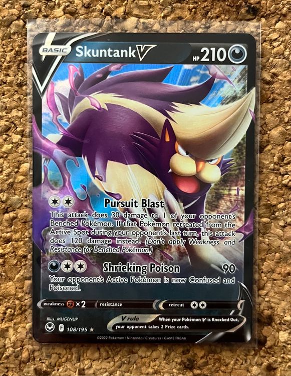 Skuntank V 108/195 Pokemon Silver Tempest | Kaufen auf Ricardo