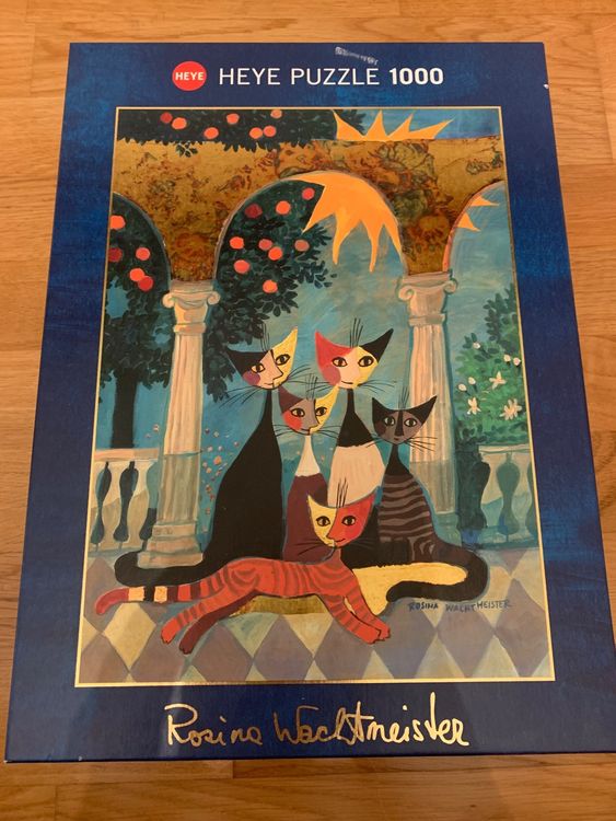 Puzzle 1000 Teile/Rosina Wachtmeister/Katzen/Heye | Kaufen auf Ricardo