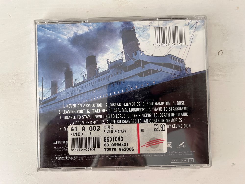 Titanic (1997) - Soundtrack CD 💿 (Neu (gemäss Beschreibung)) in Sierre ...