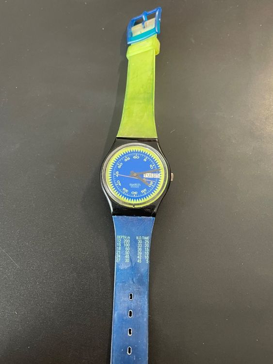 Swatch Gent Blue Neptune GB718 (Neu und originalverpackt) in Wilen b ...