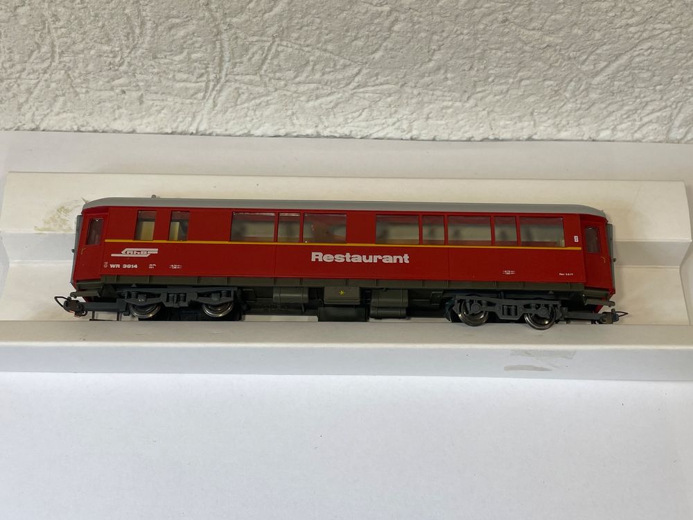 Bemo 3274 113 RhB WR 3814 Pullmann Restaurant Wagen (Gebraucht) in Wilderswil für CHF 29 – mit ...