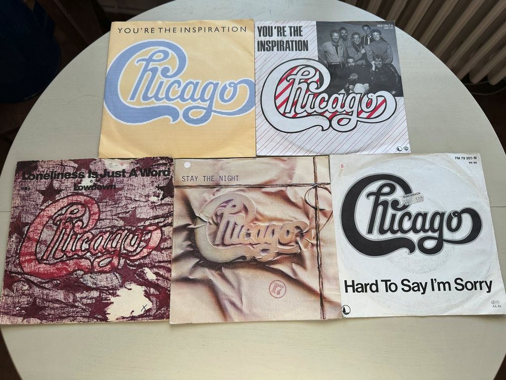 CHICAGO tolle Kult Singles Stay the night 80's PETER CETERA (Gebraucht ...