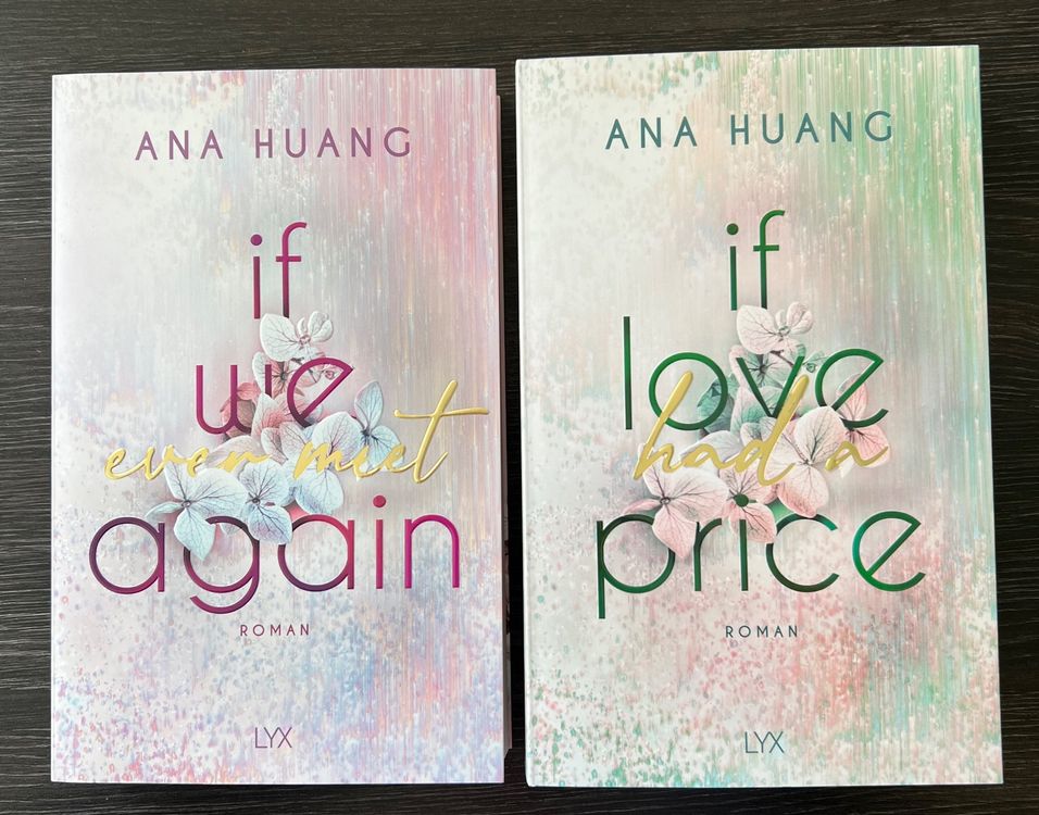 Ana Huang - If We Ever Meet Again & If Love Had A Price (Neu (gemäss ...
