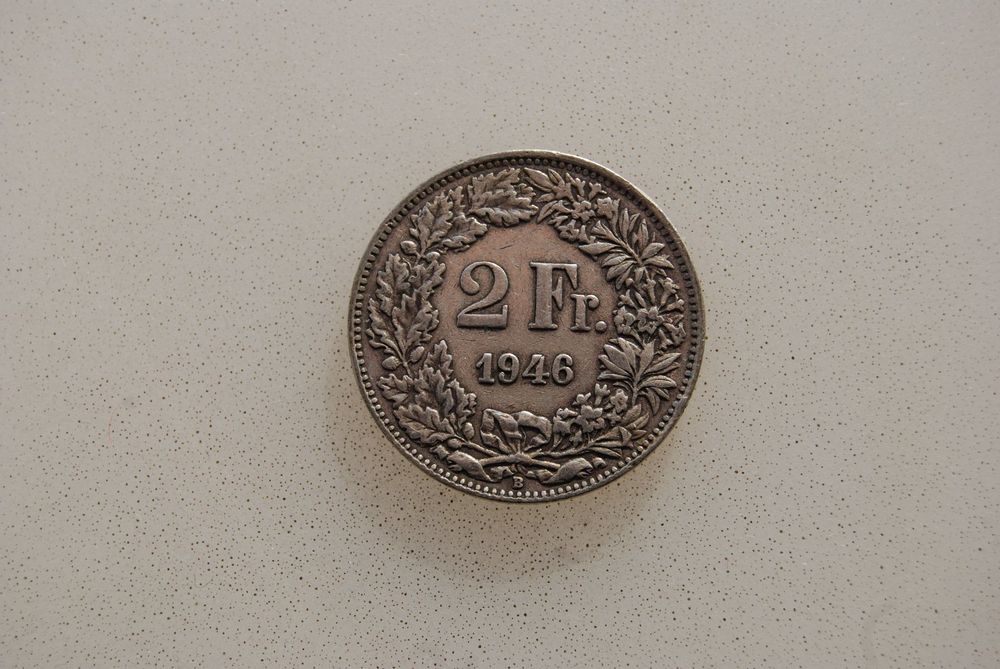 1 Münze 2 Franken 1946 | Kaufen auf Ricardo