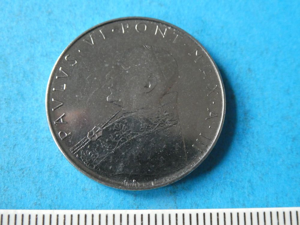 Vatikan 1965, 100 Lire uzirkuliert - Paulus VI (Neu (gemäss Beschreibung)) in Hinterforst für ...